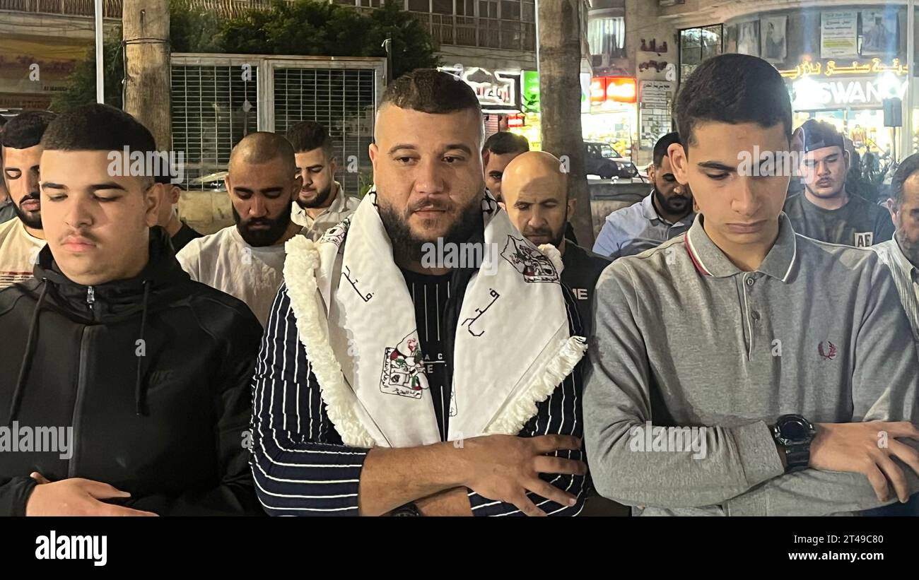 Ramallah, Palestina. 29th Oct, 2023. RAMALLAH (PALESTINE), 10/29/2023 ...