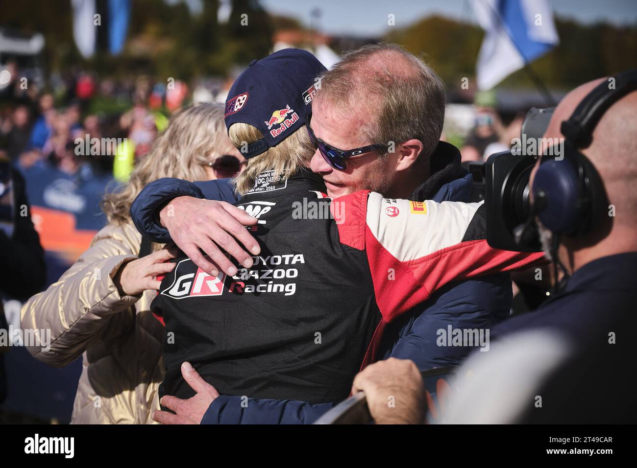 Passau, Germany. 29th Oct, 2023. Toyota's Finnish driver Kalle ...