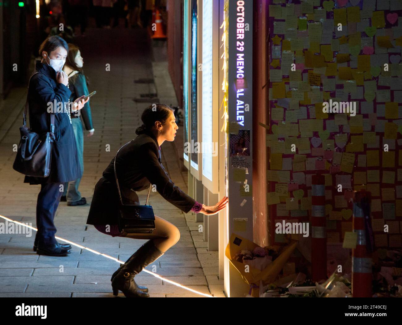 Itaewon crowd crush hi-res stock photography and images - Alamy