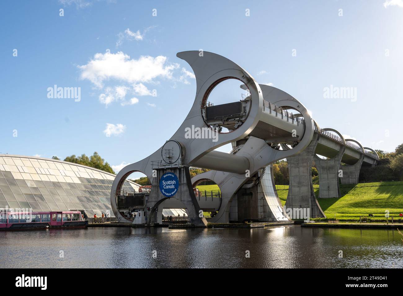 Falkirk wheel building hi-res stock photography and images - Alamy