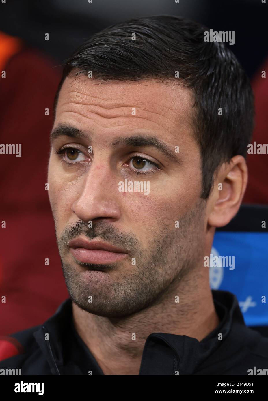 Milan, Italy. 29th Oct, 2023. Salvatore Foti AS Roma Assistant Coach ...