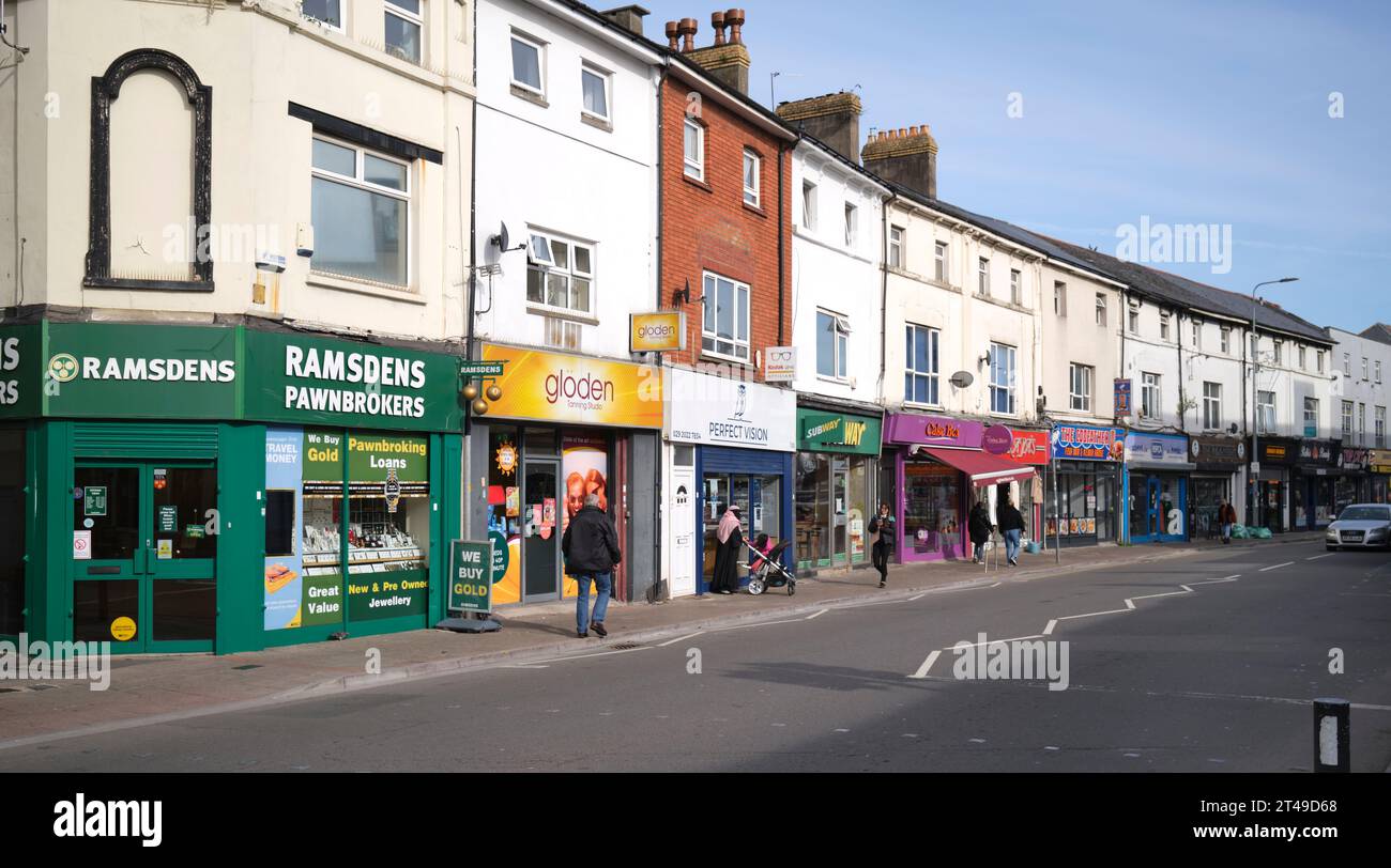 Cowbridge road cardiff hi-res stock photography and images - Alamy