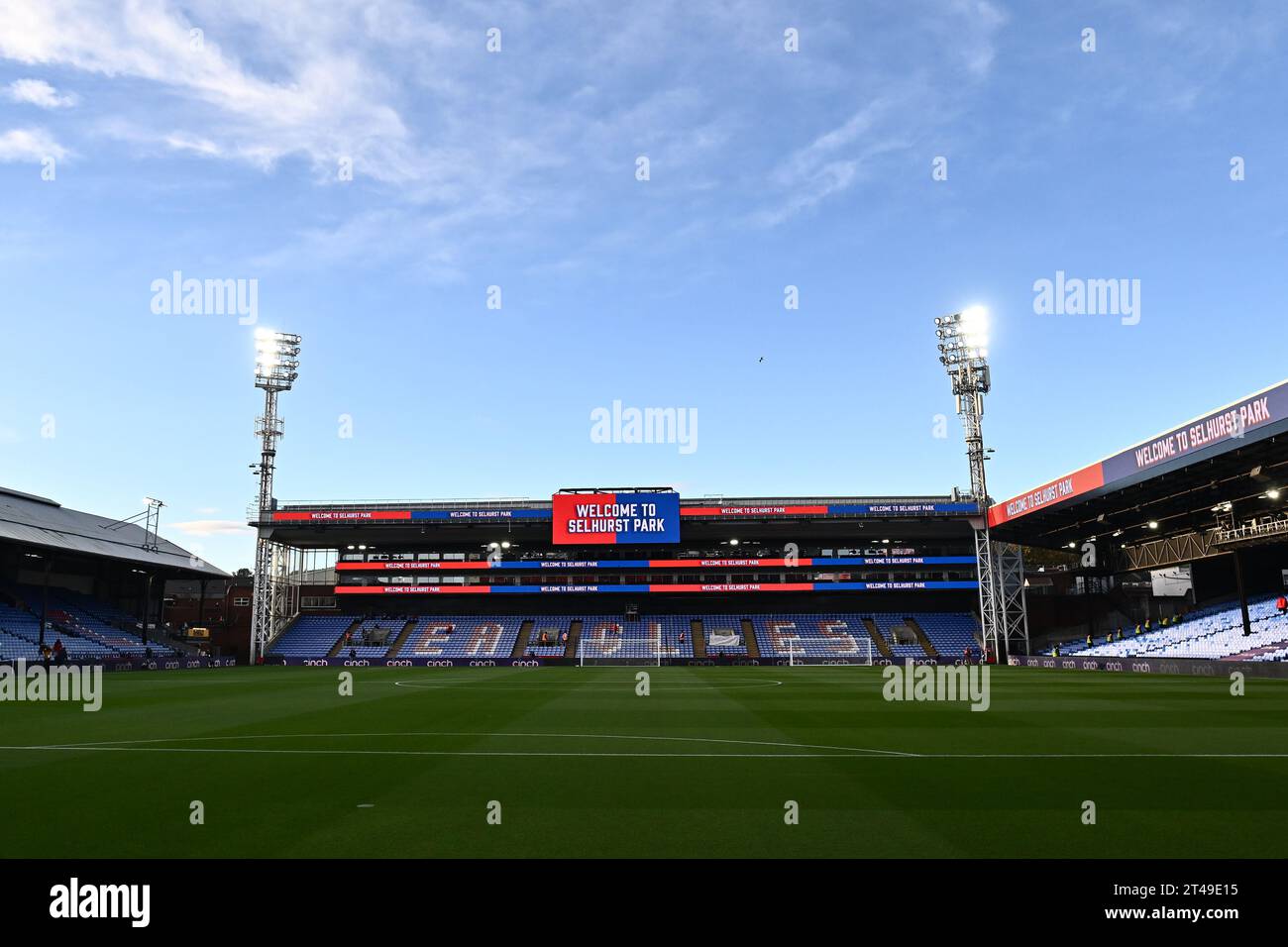 LONDON, ENGLAND - OCTOBER 27: A general view of the Selhurst Park ...