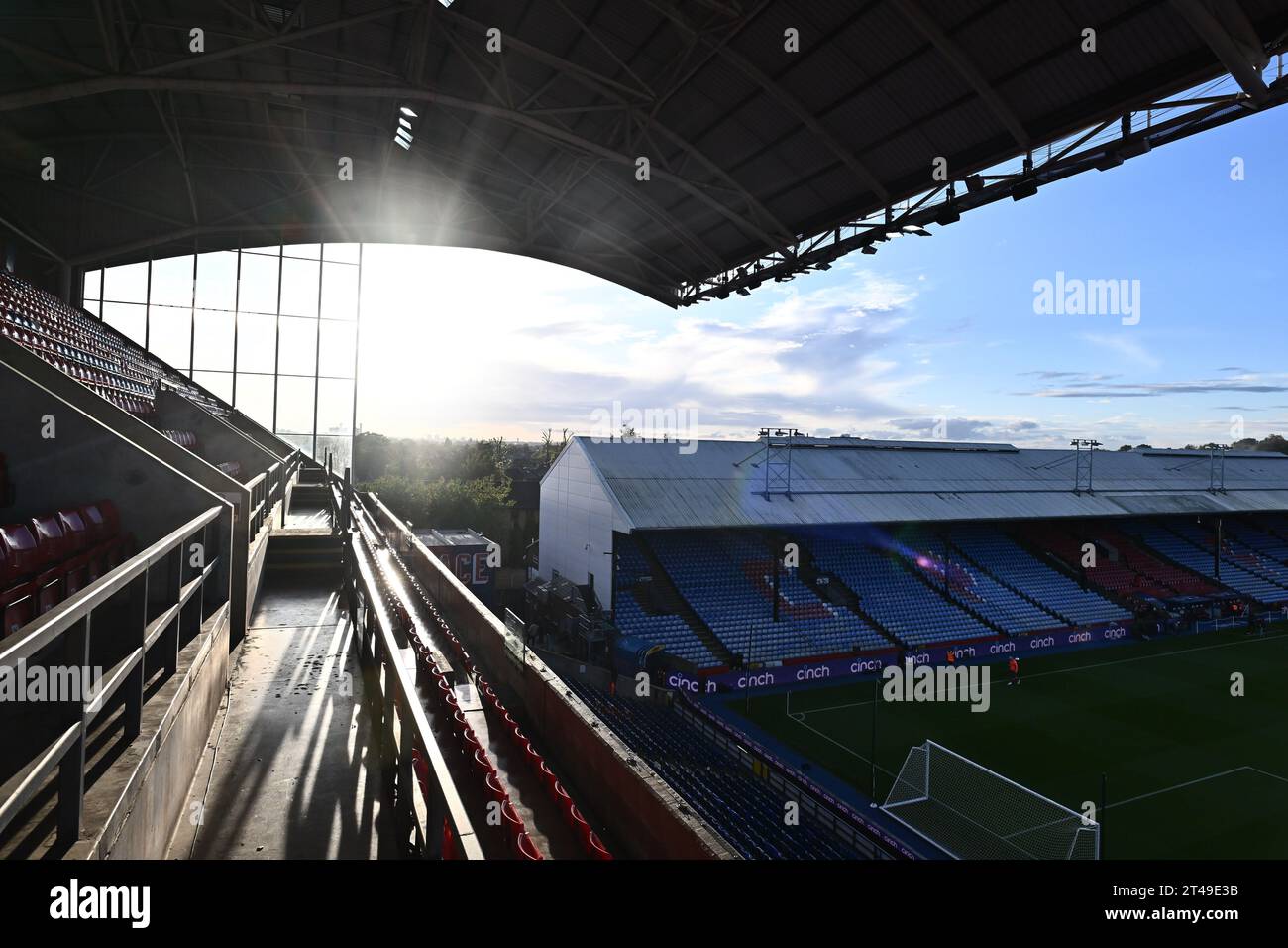LONDON, ENGLAND - OCTOBER 27: A general view of the Selhurst Park ...