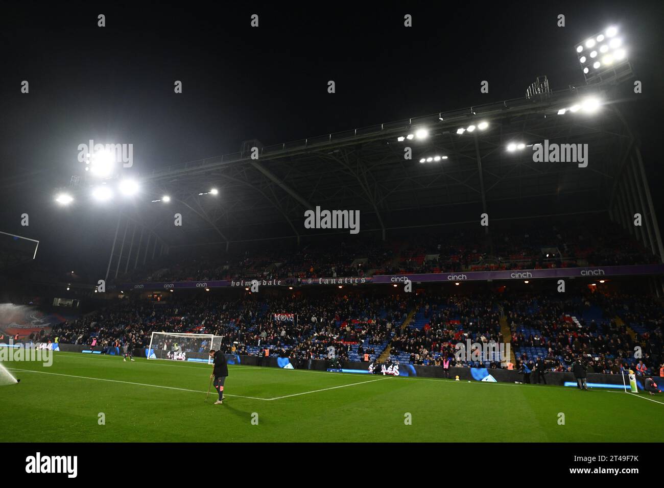 LONDON, ENGLAND - OCTOBER 27: A general view the Selhurst Park stadium ...