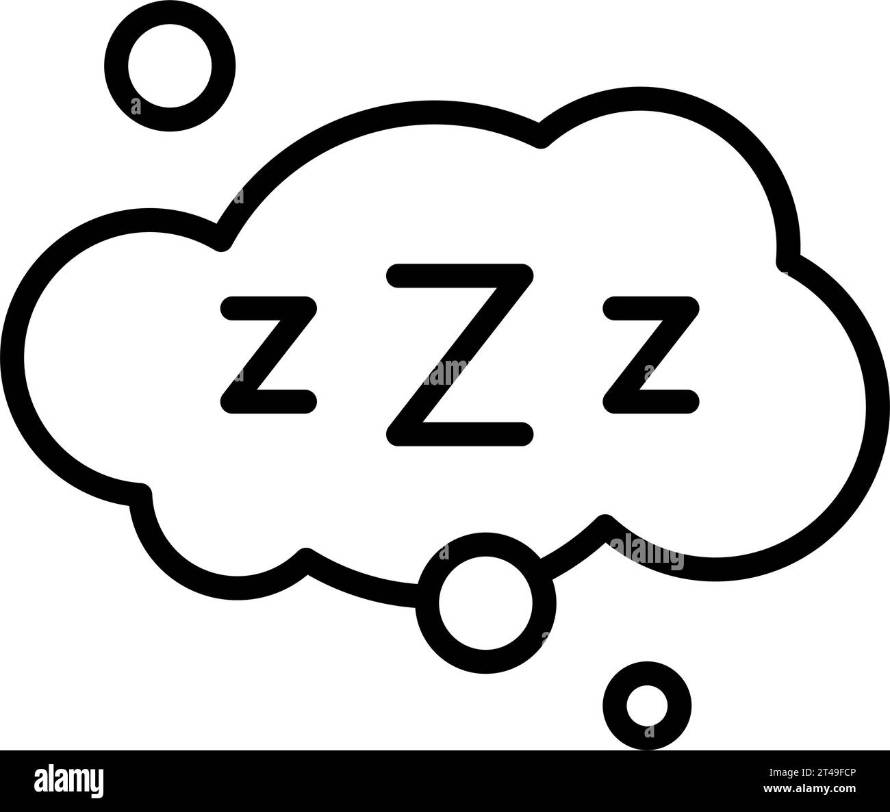 Snore illustration Black and White Stock Photos & Images - Alamy