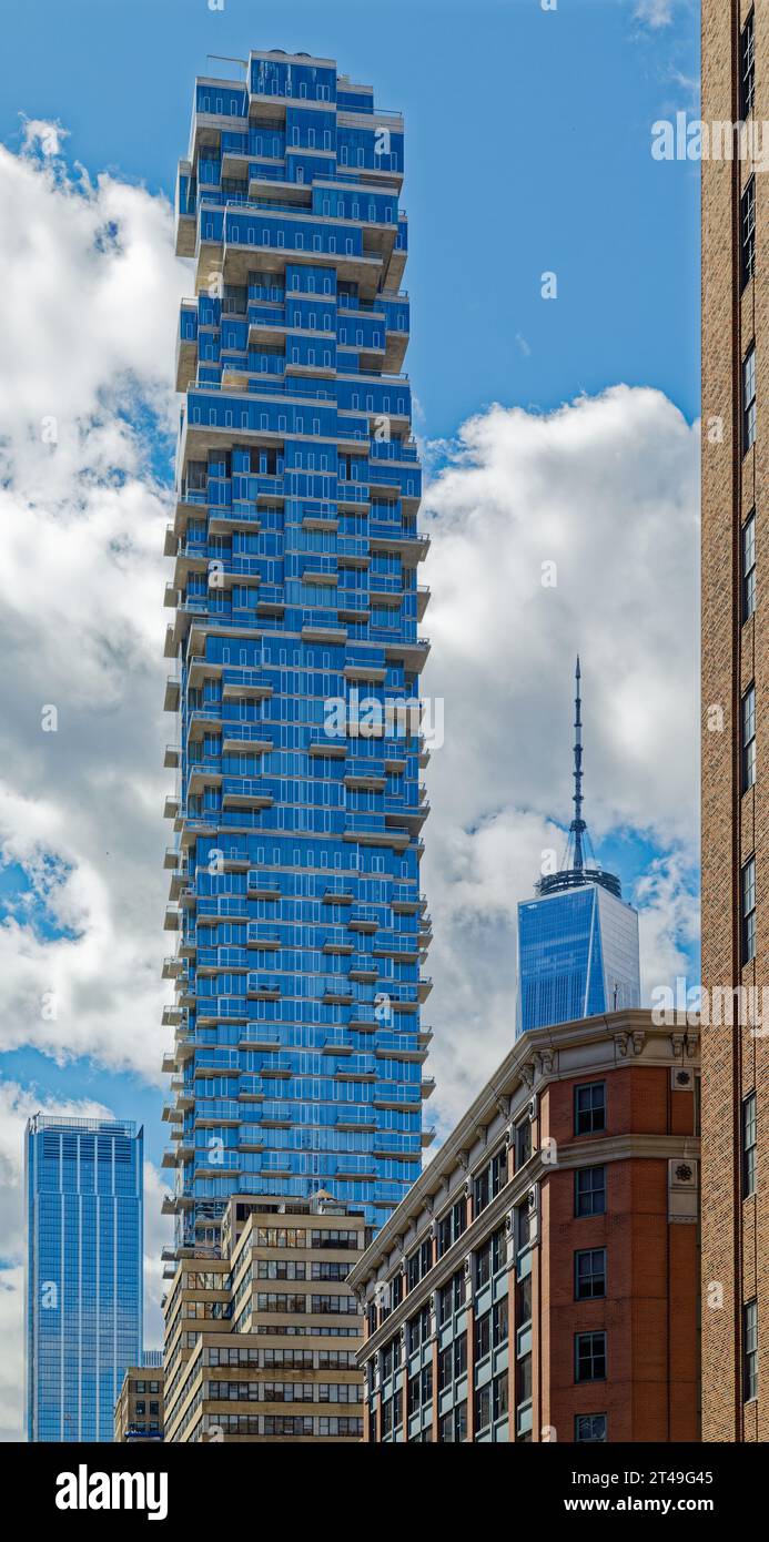 Manhattan’s controversial 56 Leonard Street in Tribeca, aka Jenga ...