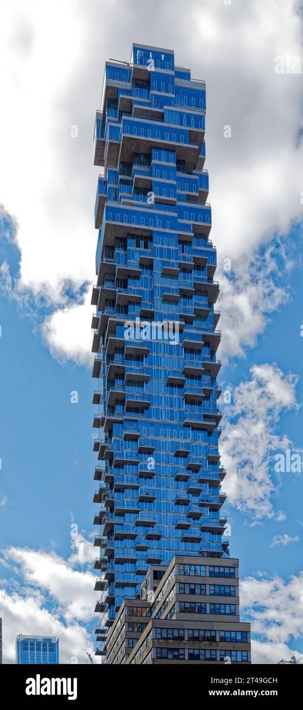 Manhattan’s controversial 56 Leonard Street in Tribeca, aka Jenga ...