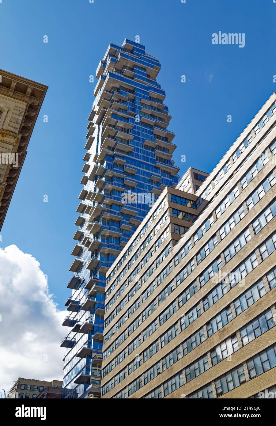 Manhattan’s controversial 56 Leonard Street in Tribeca, aka Jenga ...