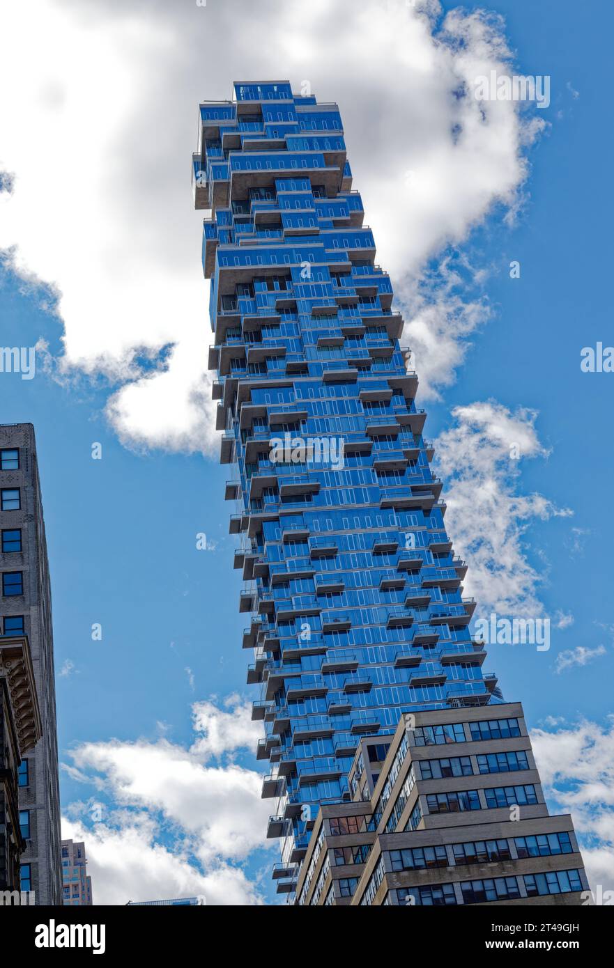 Manhattan’s controversial 56 Leonard Street in Tribeca, aka Jenga ...