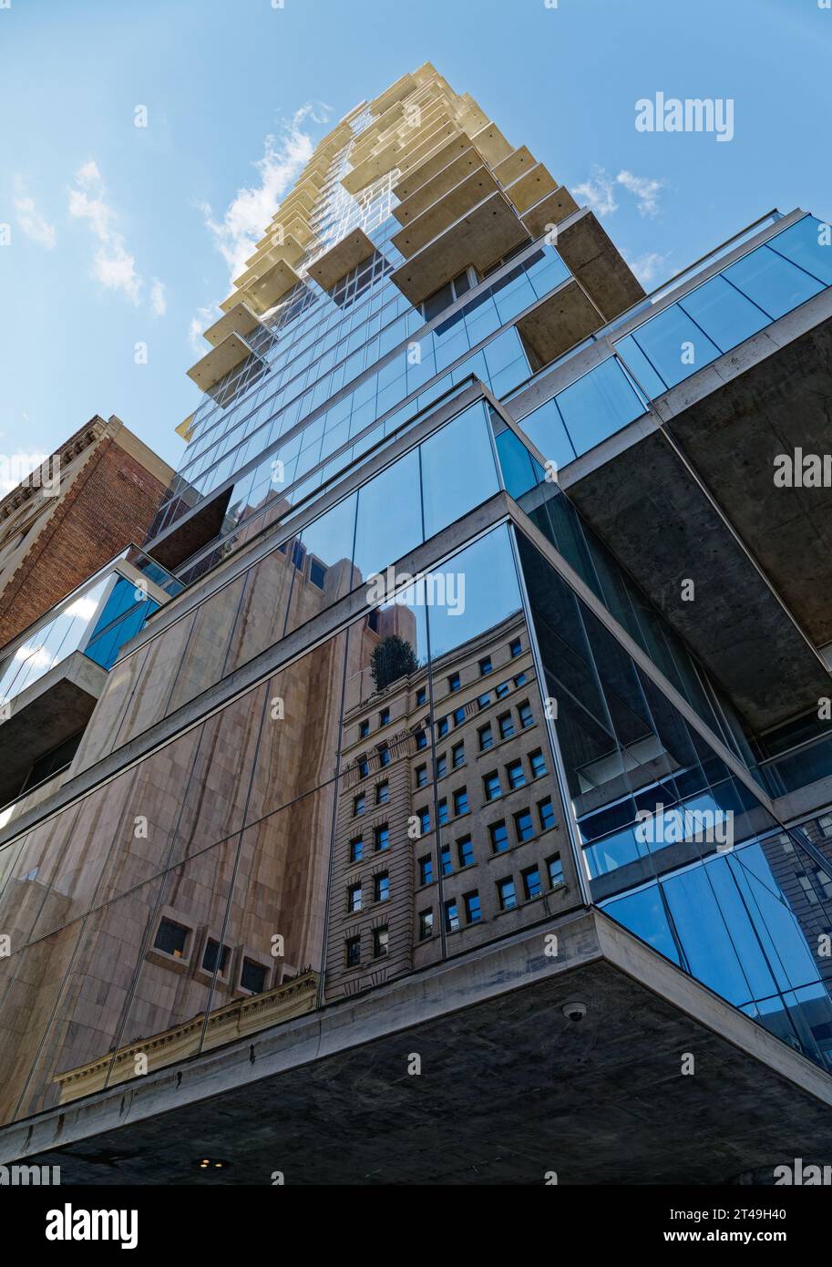 Manhattan’s controversial 56 Leonard Street in Tribeca, aka Jenga ...