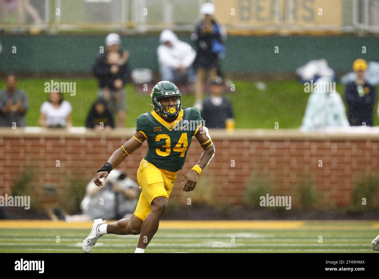 Baylor wide receiver Josh Cameron (34) is seen during an NCAA football ...