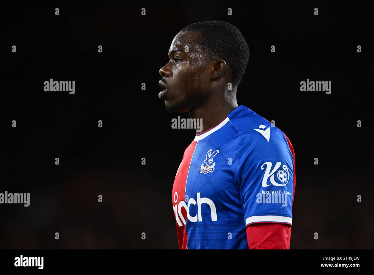 LONDON, ENGLAND - OCTOBER 27: Tyrick Mitchell of Crystal Palace during ...