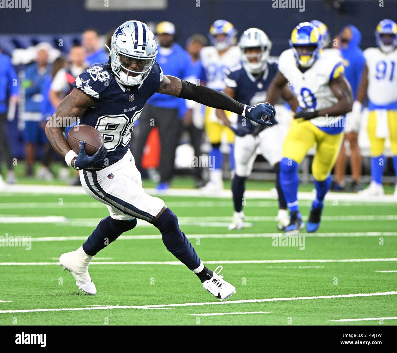 Arlington, United States. 29th Oct, 2023. Dallas Cowboys Cee Dee Lamb ...