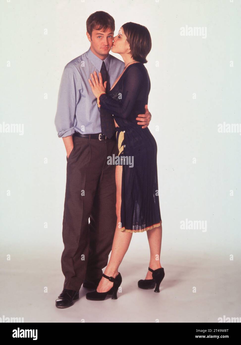 Film Still from "Three to Tango" Matthew Perry, Neve Campbell © 1999 ...