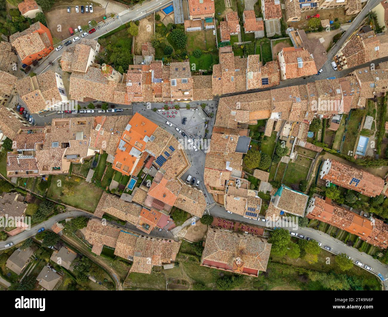 Villaggio vista aerea hi-res stock photography and images - Alamy