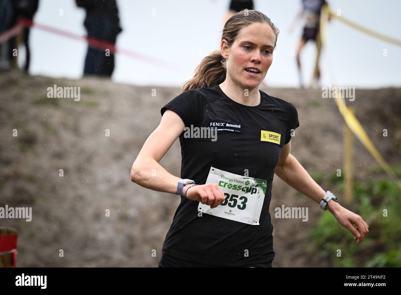 Roeselare, Belgium. 29th Oct, 2023. Belgian Julie Vandevelde pictured ...