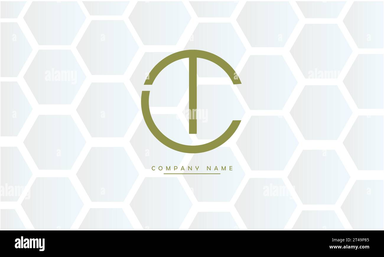 Tc monogram Cut Out Stock Images & Pictures - Alamy