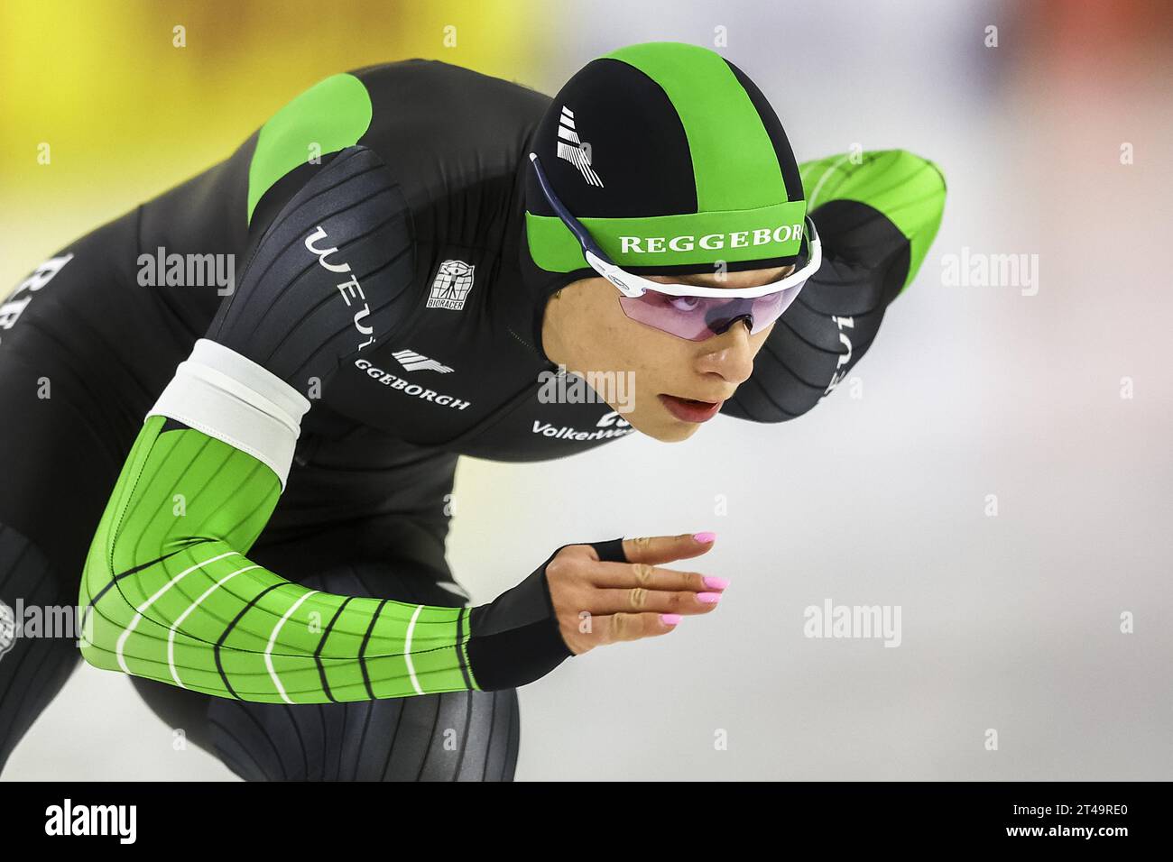 HEERENVEEN - Femke Kok during the 1,000m women in the Thialf ice ...
