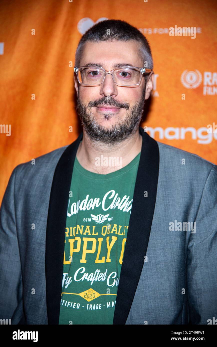 London, UK. 29th Oct, 2023. Dave Florez attends the World Premiere of ...