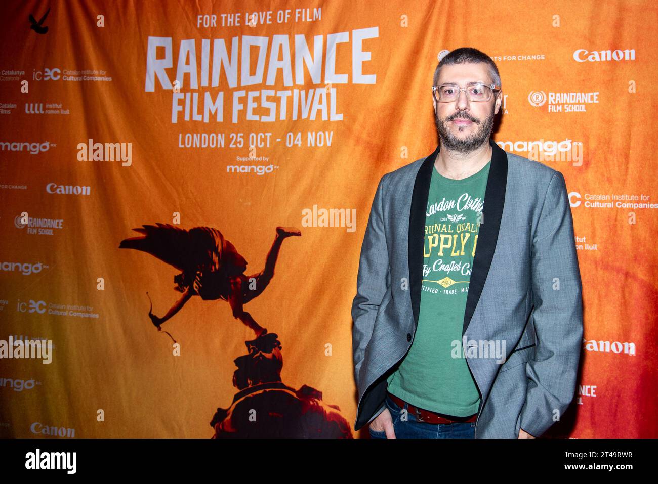 London, UK. 29th Oct, 2023. Dave Florez attends the World Premiere of ...