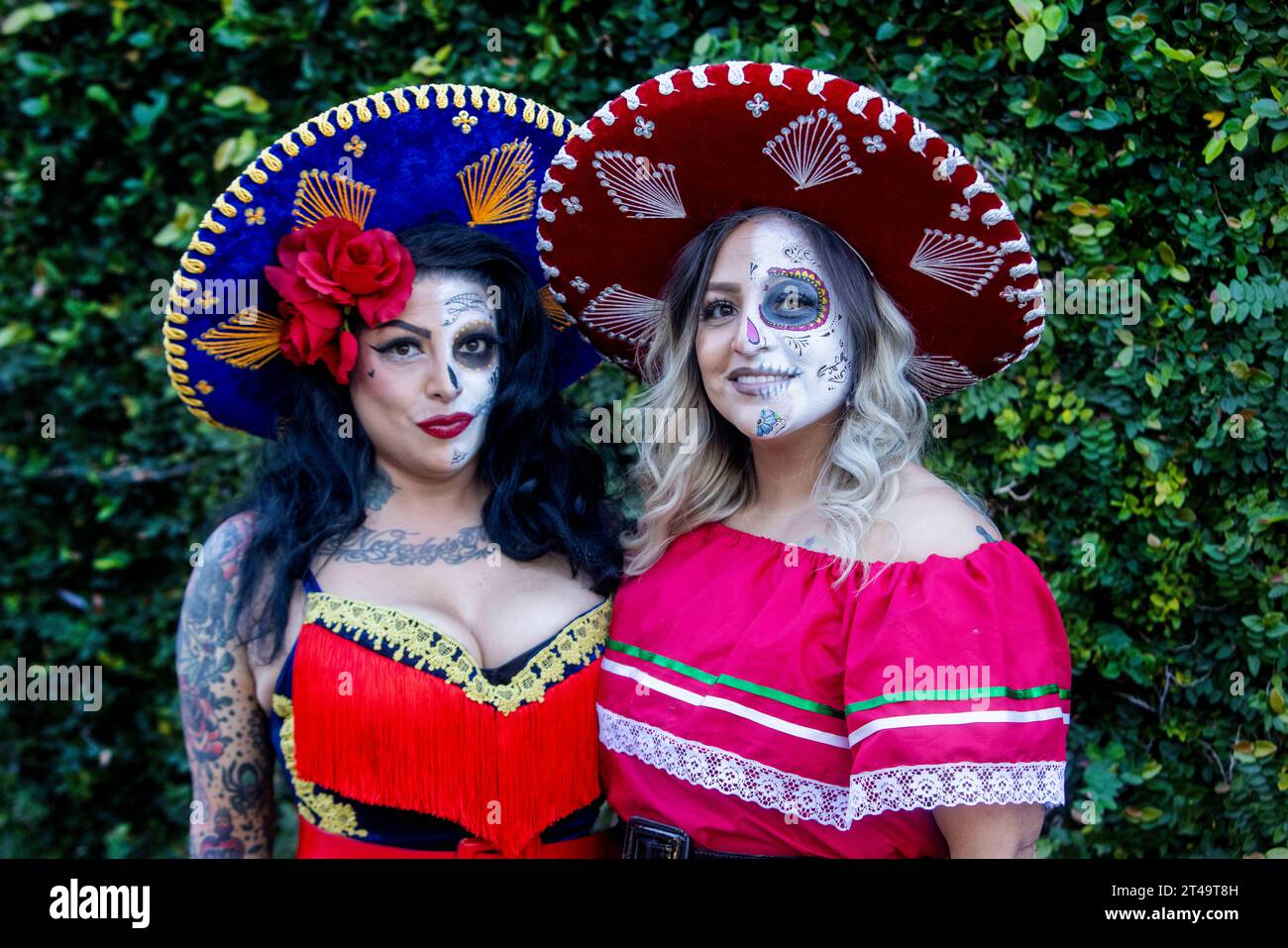 Los Angeles, California, USA. 28th Oct, 2023. (L to R)Lisa Marie ...