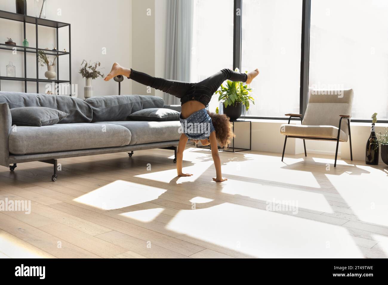 Gymnast handstand inside hi-res stock photography and images - Alamy