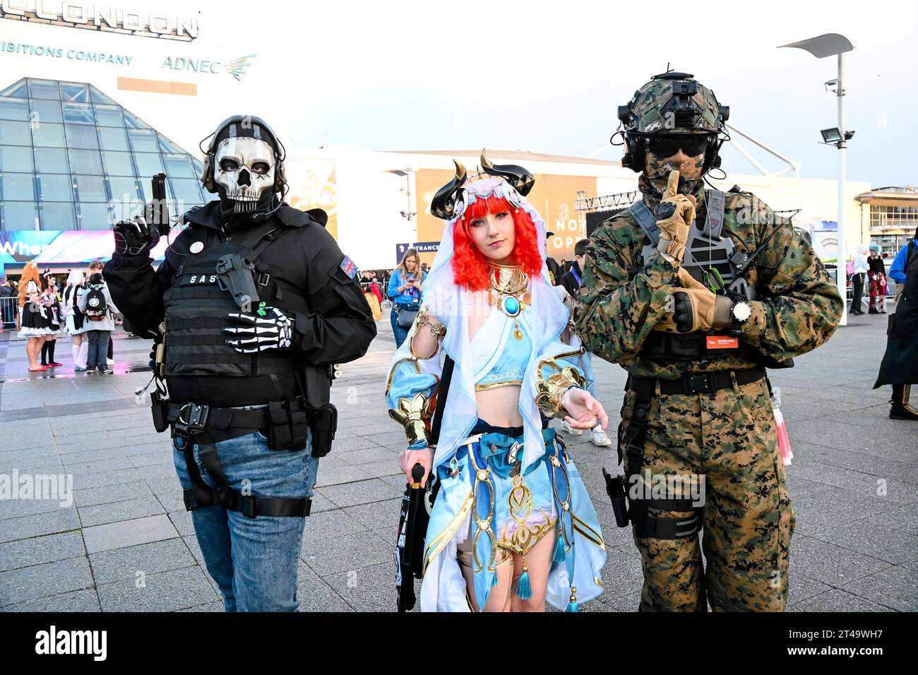 ExCeL London, UK. 29th Oct, 2023. MCM Comic Con London 2023 at ExCeL in ...
