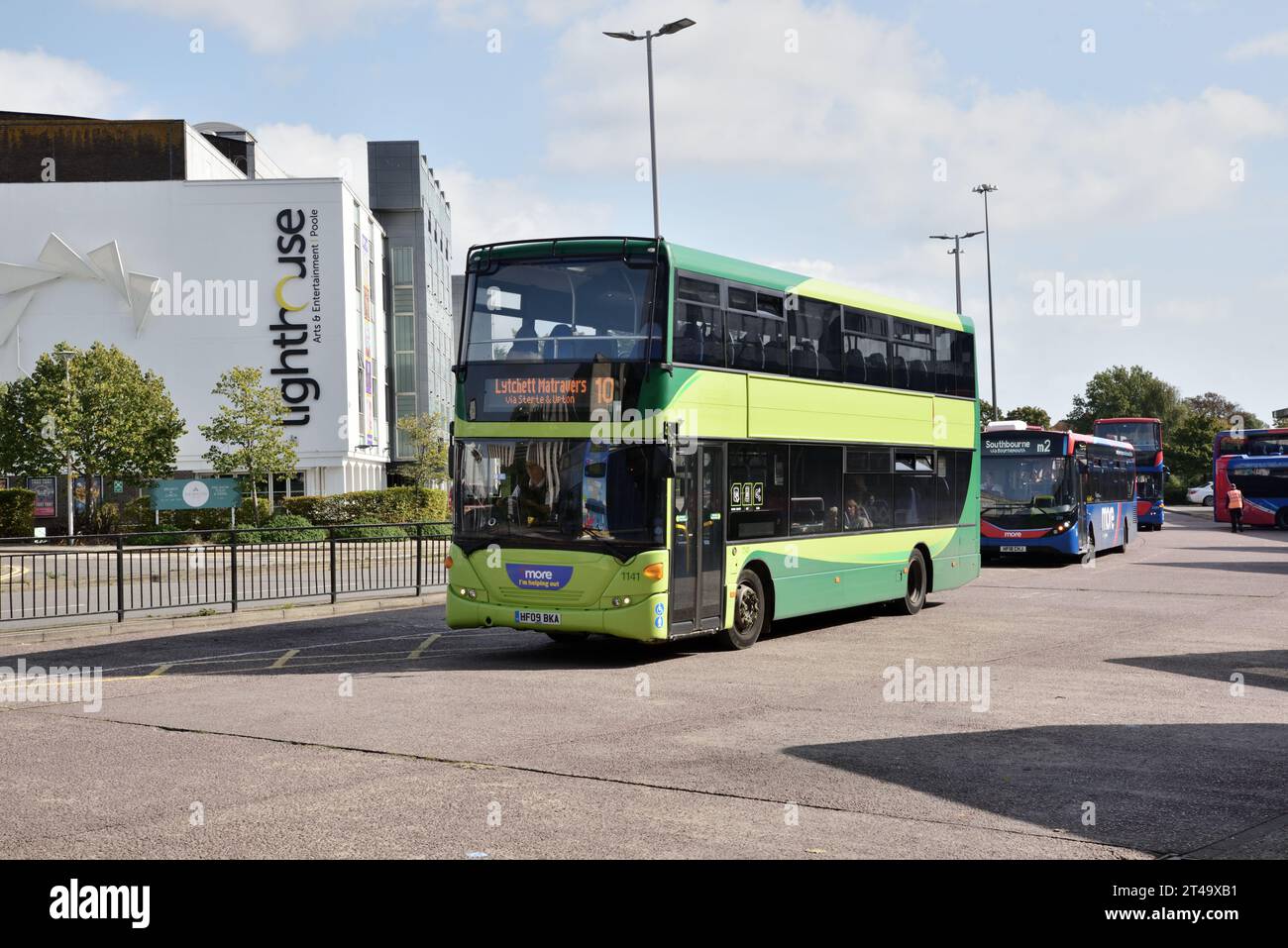 Southern Vectis Scania CN230UD Omnicity 1141 (HF09 BKA) is seen at ...
