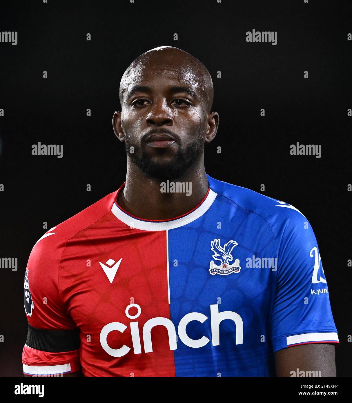 LONDON, ENGLAND - OCTOBER 27: Jean-Philippe Mateta of Crystal Palace ...