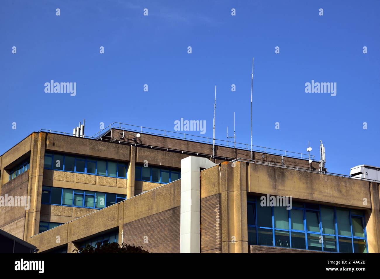 Rooftop of a building at Bournemouth University Stock Photo - Alamy