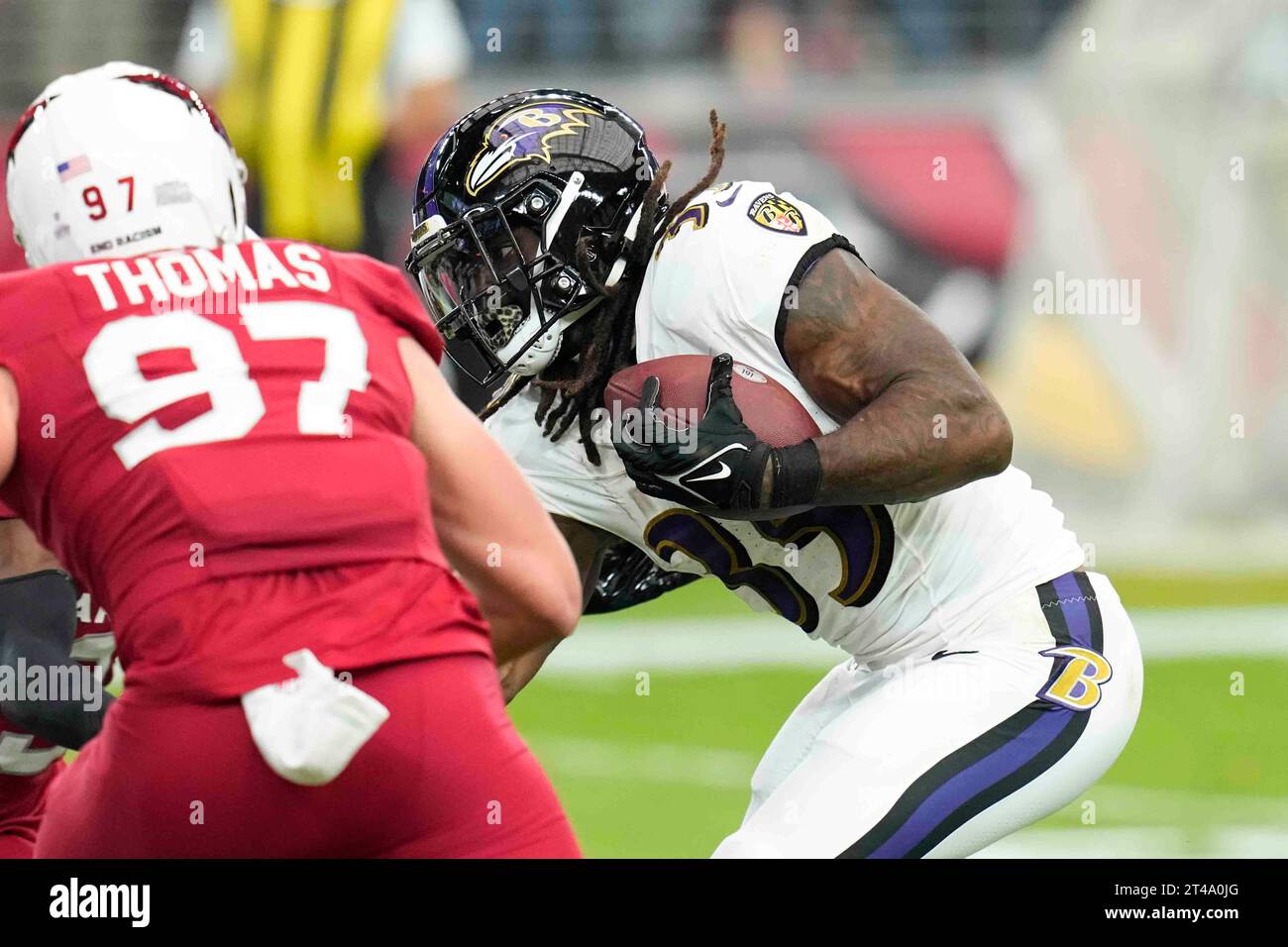 Baltimore Ravens running back Gus Edwards (35) runs for a touchdown ...