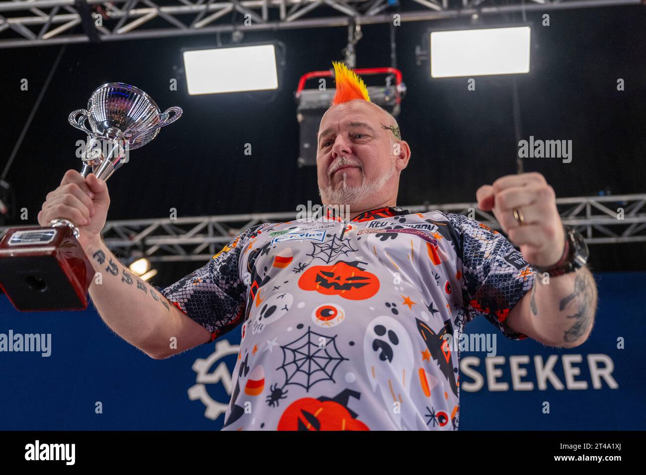 Dortmund, Germany. 29th Oct, 2023. Darts: European Championship, Final ...