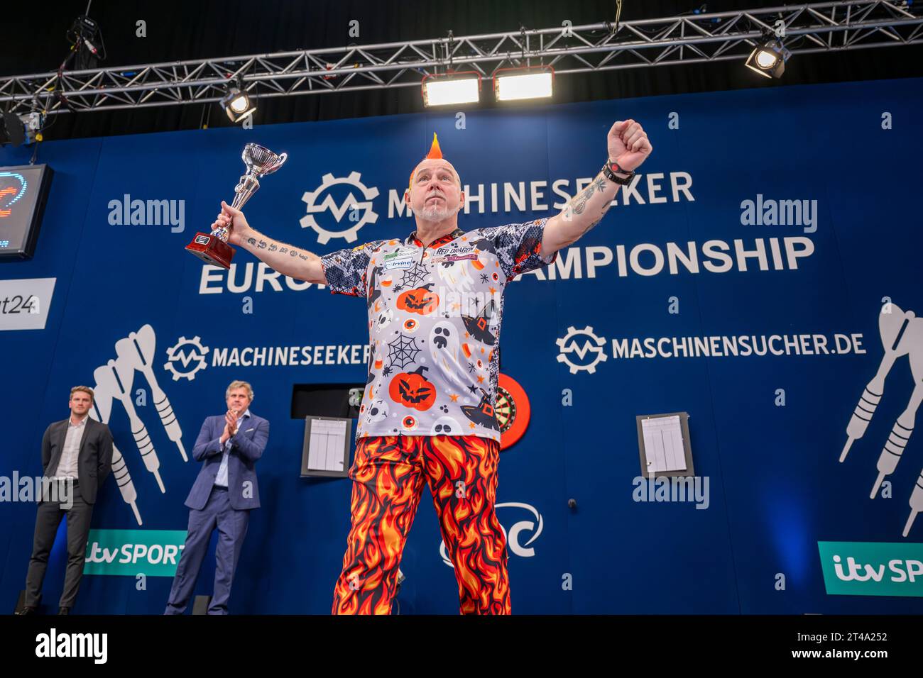 Dortmund, Germany. 29th Oct, 2023. Darts: European Championship, Final ...