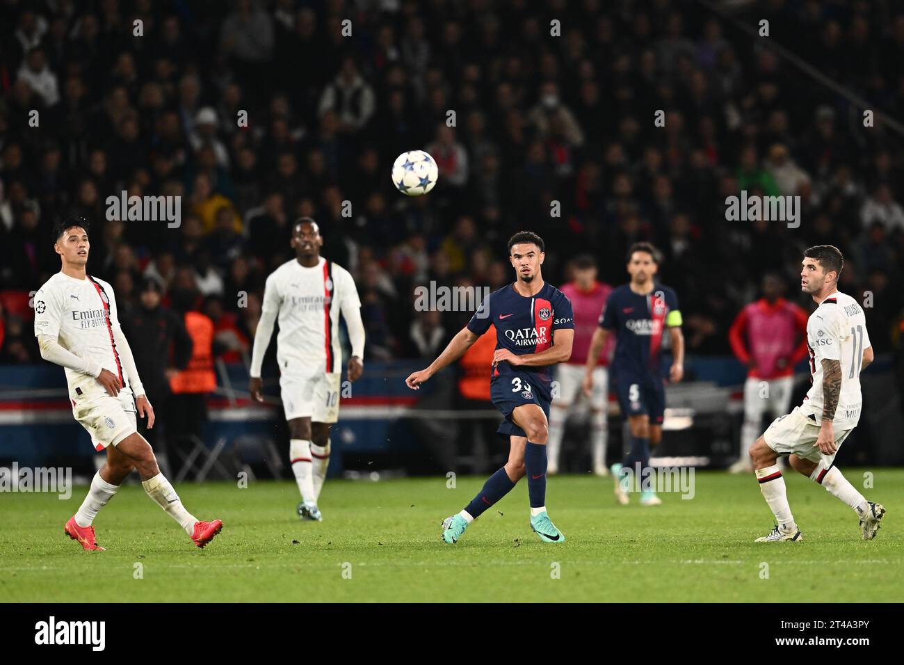 PARIS, FRANCE - OCTOBER 25: Warren Za re-Emery of Paris Saint-Germain ...