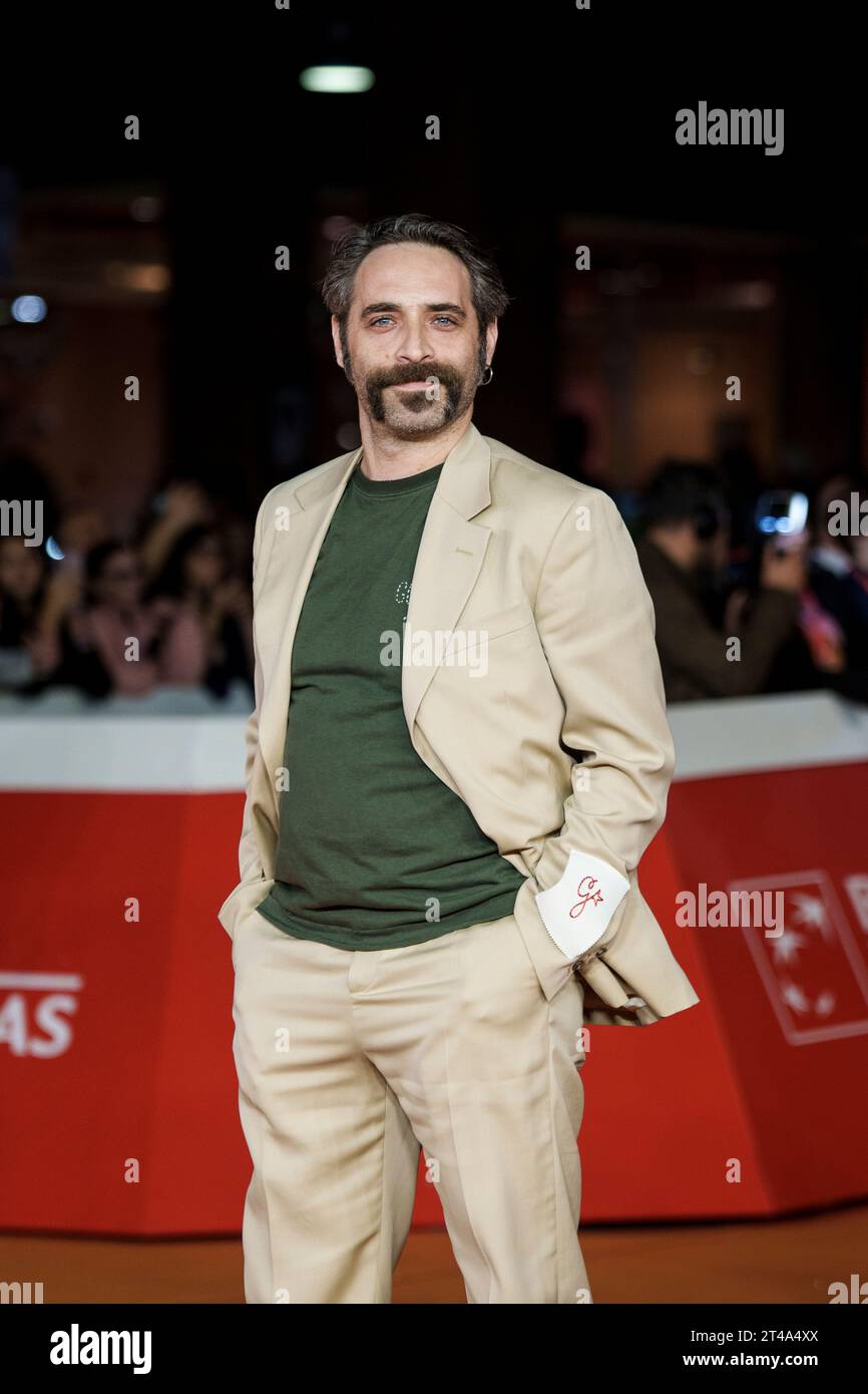 ROME, ITALY - OCTOBER 28: Antonio De Matteo attends a red carpet for ...