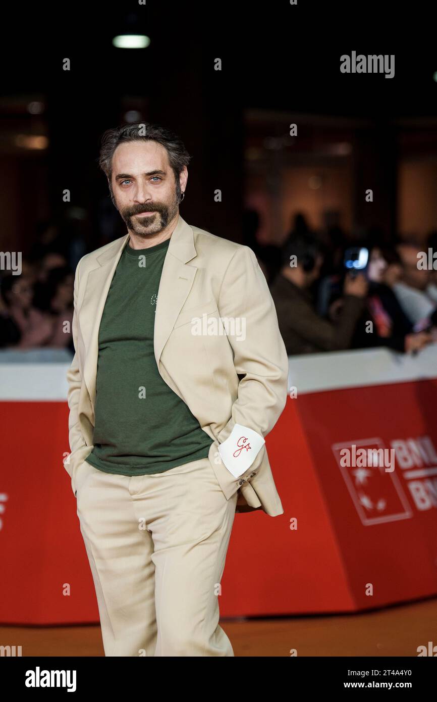 ROME, ITALY - OCTOBER 28: Antonio De Matteo attends a red carpet for ...