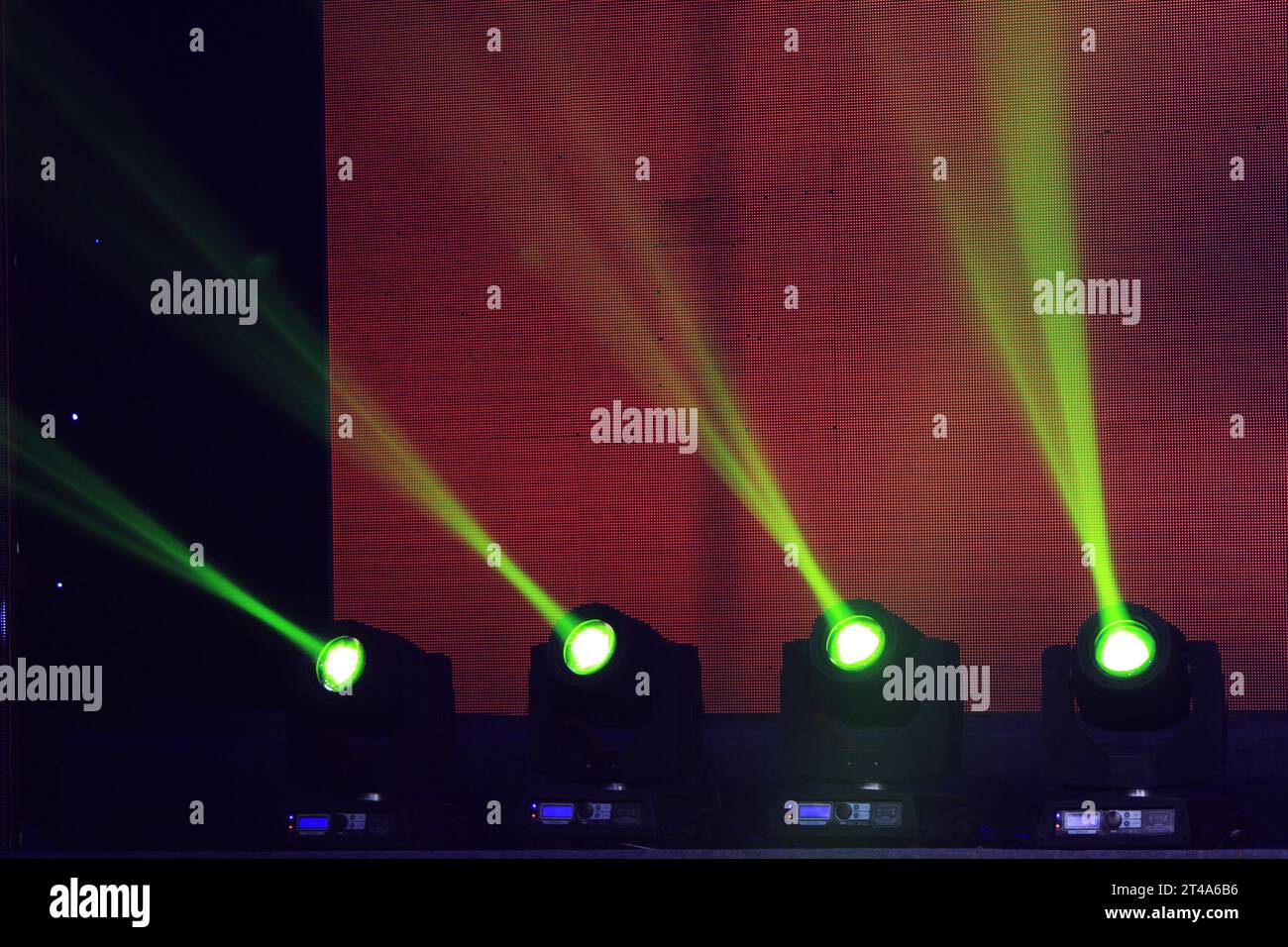 stage lighting effect in the dark Stock Photo - Alamy