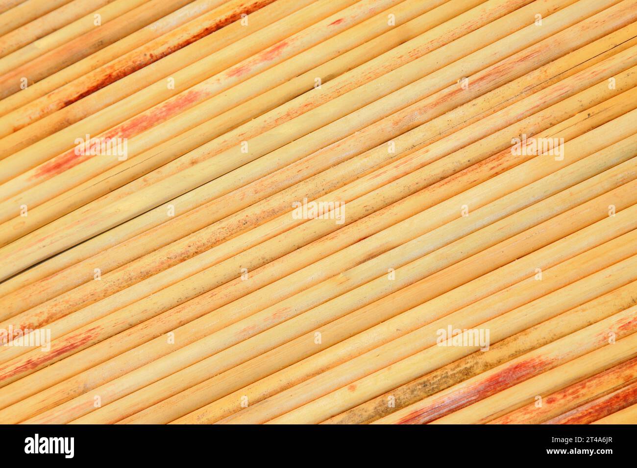 sorghum straw split together, closeup of photo Stock Photo - Alamy