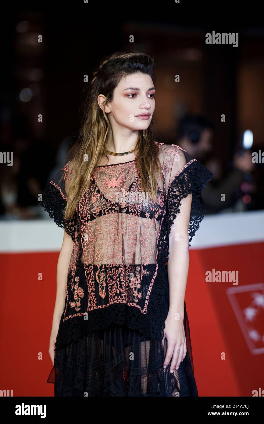ROME, ITALY - OCTOBER 29: Carlotta Antonelli attends a red carpet for ...