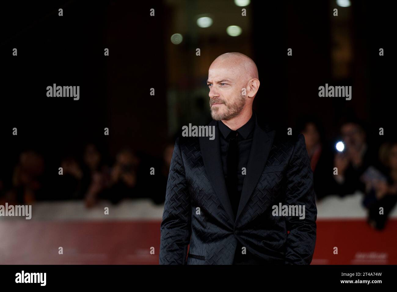 ROME, ITALY - OCTOBER 29: Filippo Nigro attends a red carpet for the ...