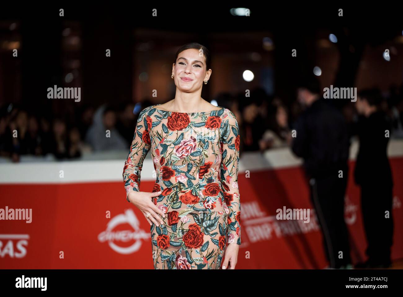ROME, ITALY - OCTOBER 29: Yamina Brirmi attends a red carpet for the ...