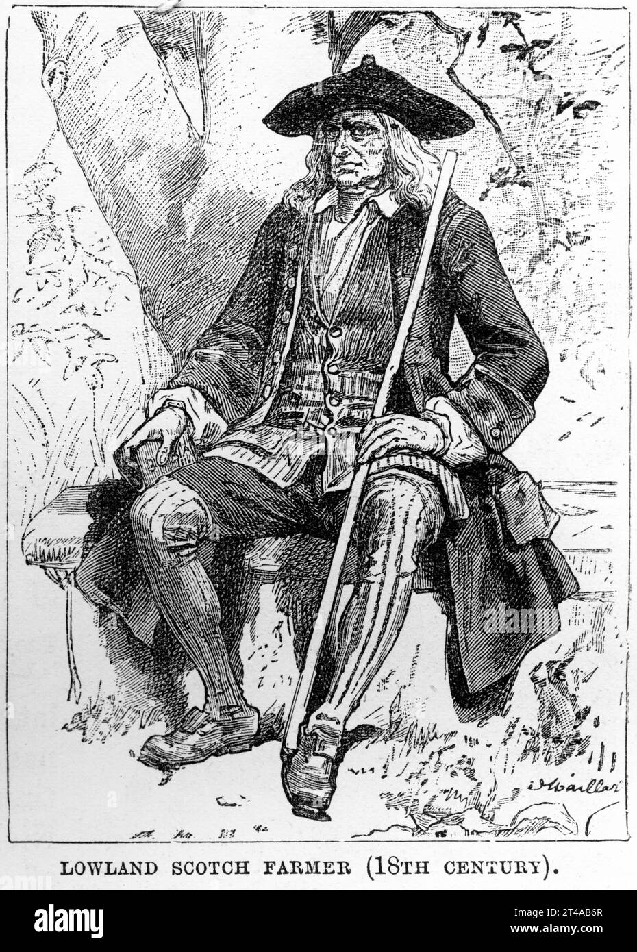 Scotland 1800s engraving hi-res stock photography and images - Alamy