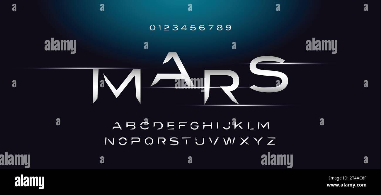 Abstract minimal modern alphabet fonts Royalty Free Vector Stock Vector ...