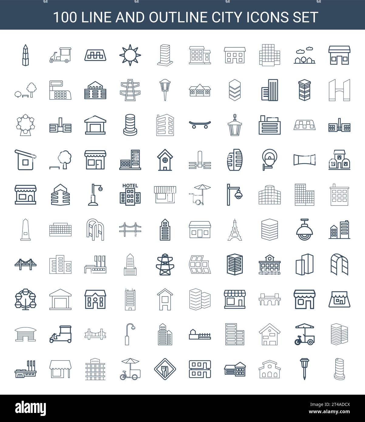 Fast city center Stock Vector Images - Alamy