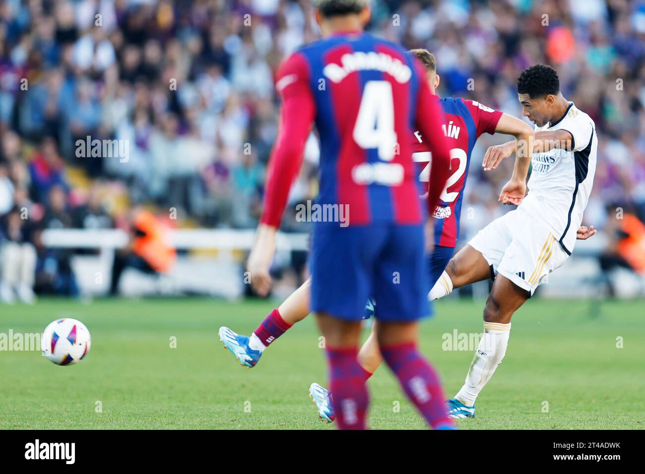 Barcelona, Spain. Credit: D. 28th Oct, 2023. Jude Bellingham (Real ...