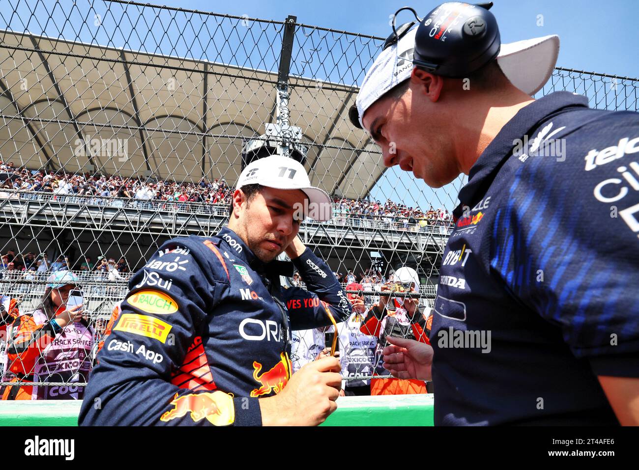 Mexico City, Mexico. 29th Oct, 2023. Sergio Perez (MEX) Red Bull Racing ...
