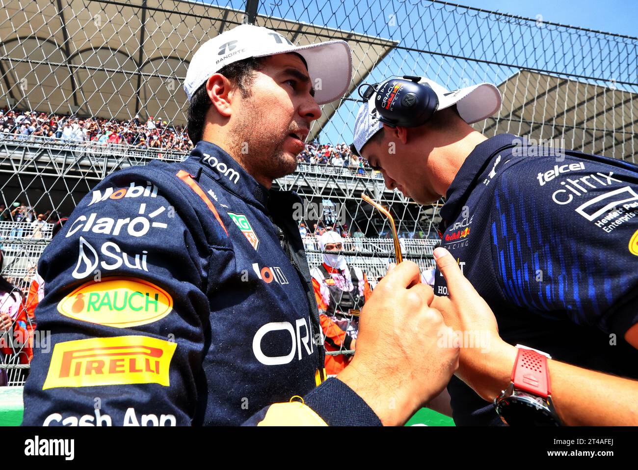 Mexico City, Mexico. 29th Oct, 2023. Sergio Perez (MEX) Red Bull Racing ...