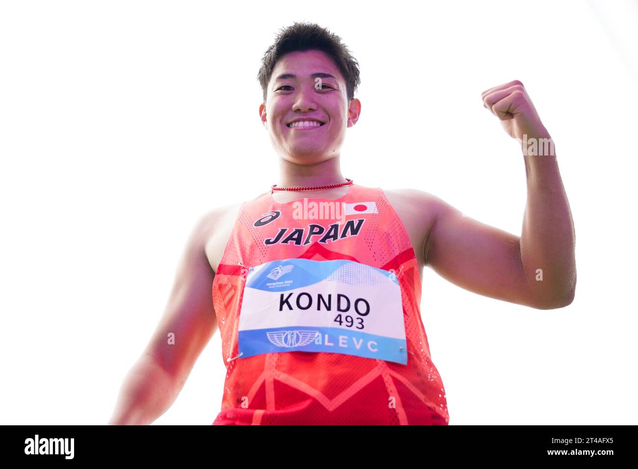 Hangzhou, China. 28th Oct, 2023. Hajime Kondo (JPN) Athletics : Men's ...