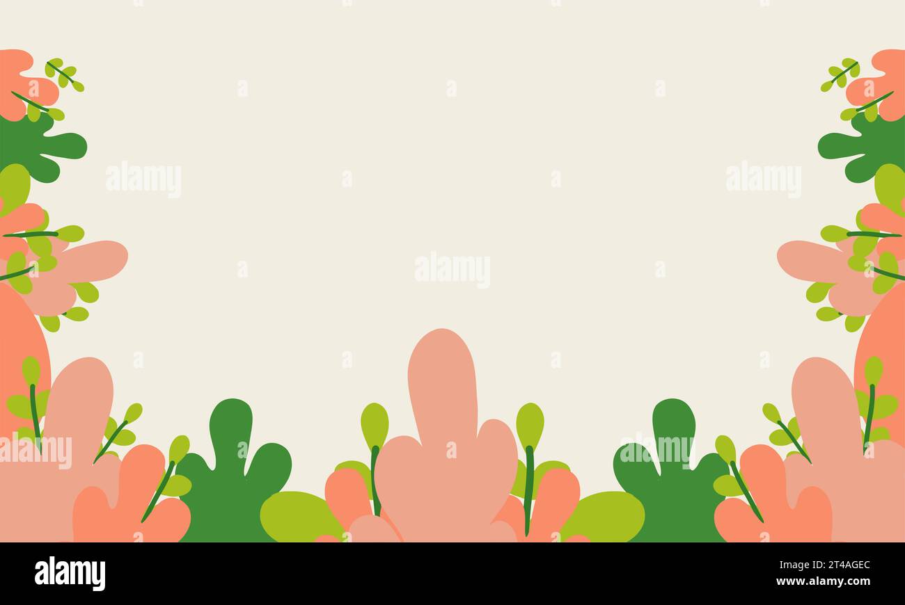 natural leaf and flower background Stock Photo - Alamy